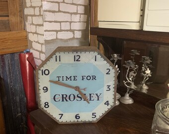 Vintage Crosley Clock - Etsy