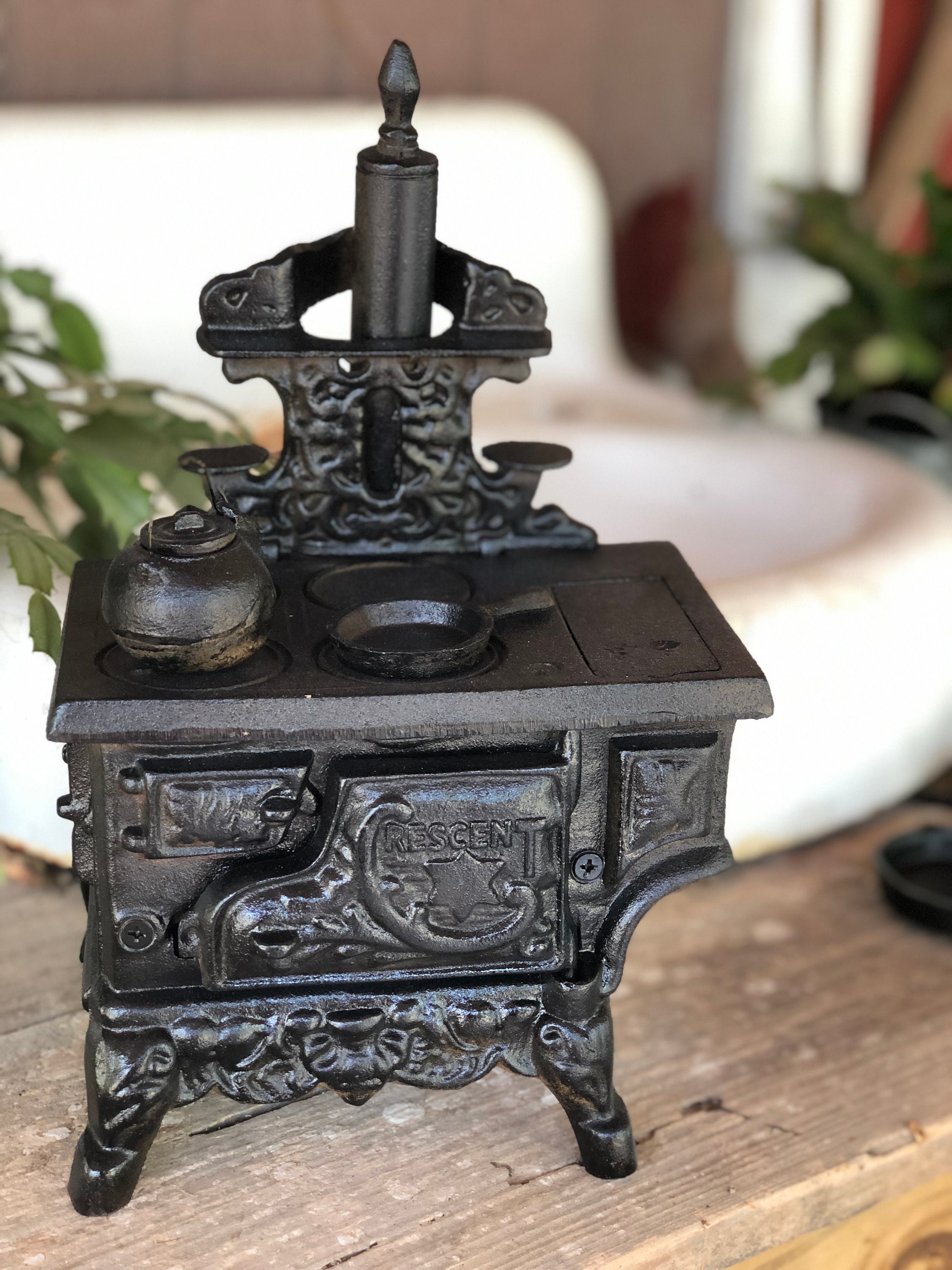 Cast Iron Miniature Stove Toy Stove Barbie Doll Furniture | Etsy