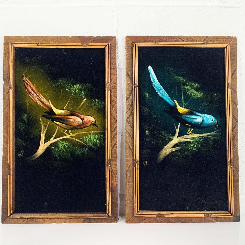 Velvet Painting - Etsy