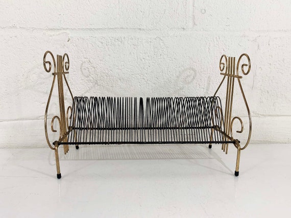 Vintage Record Stand 45 45RPM 7 Inch Holder Storage - Etsy