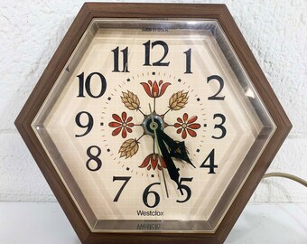Retro Vintage Kitchen Wall Clock - Etsy