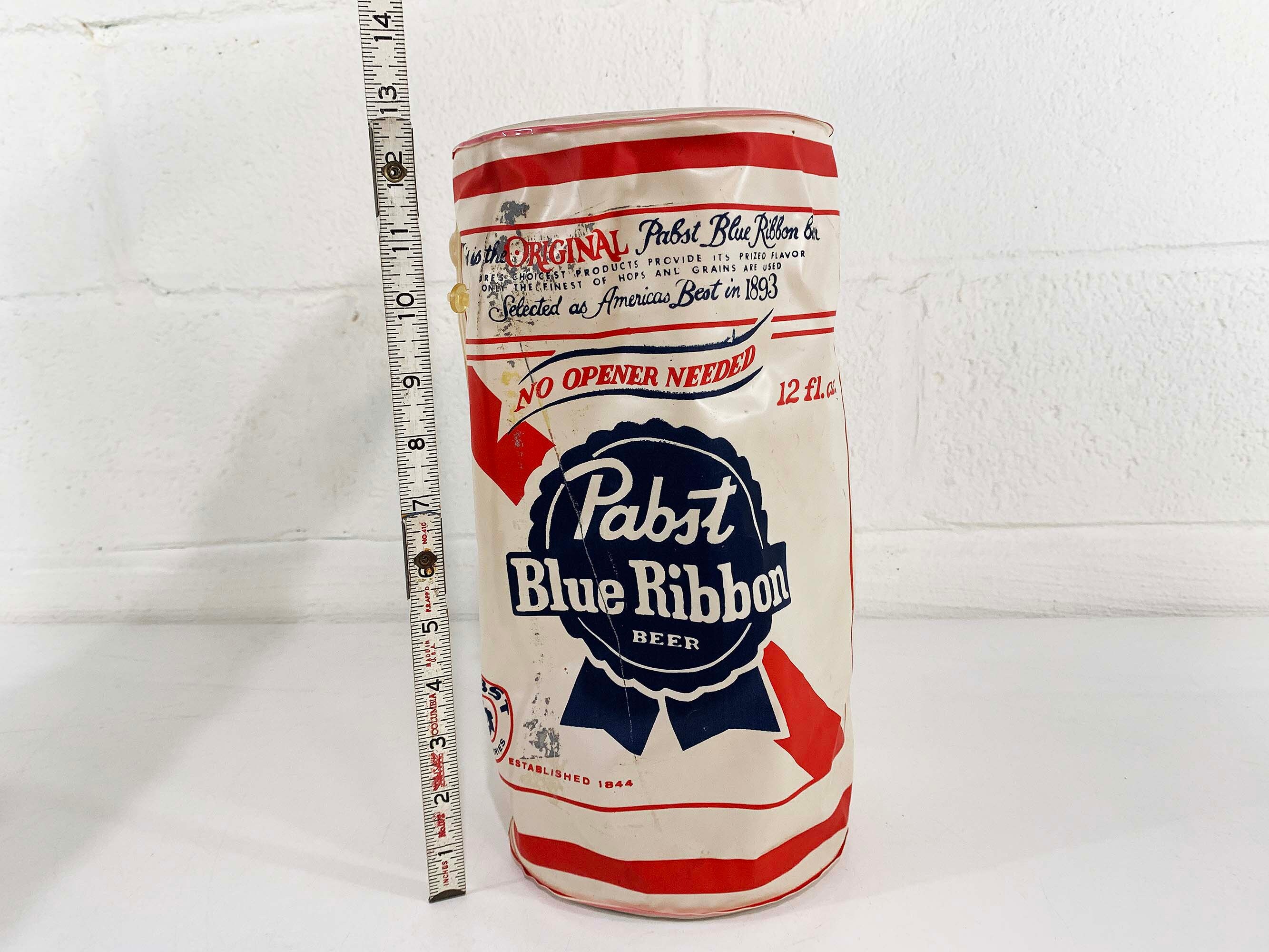 Vintage Pabst Inflatable Beer Can Drink Sign Happy Hour Bar Barware ...