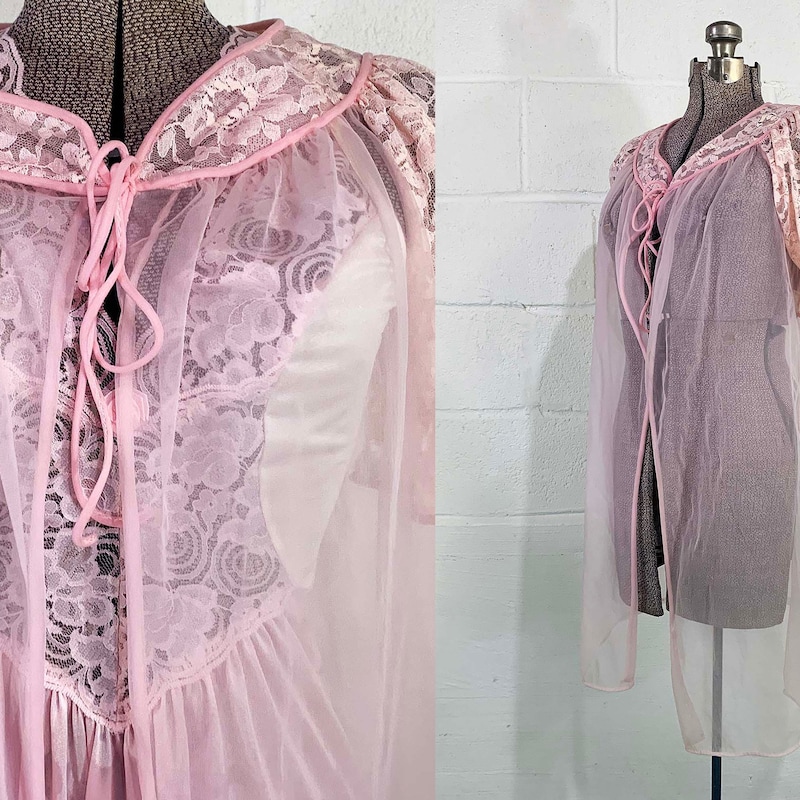 Open Front Nightgown - Etsy