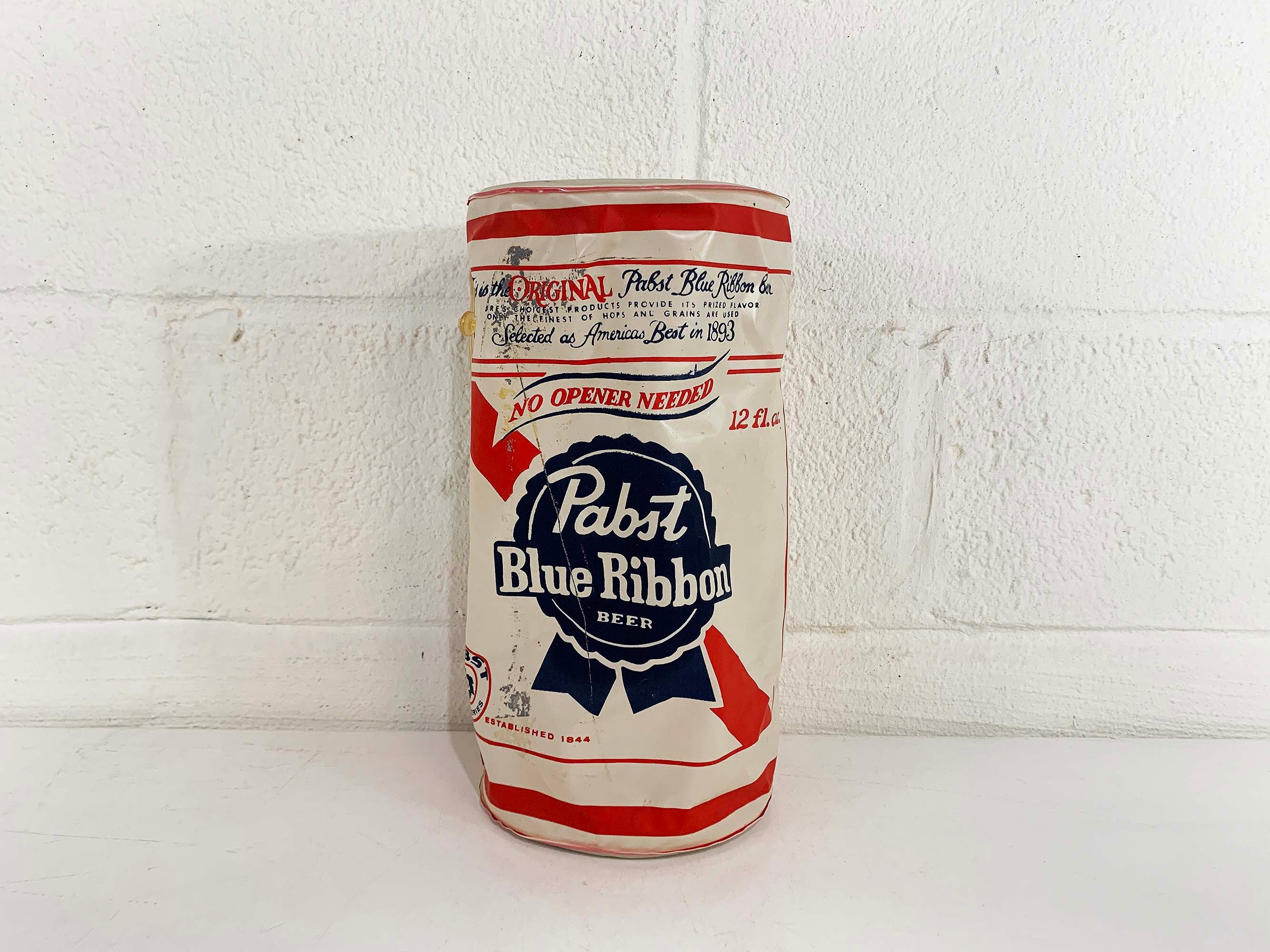 Vintage Pabst Inflatable Beer Can Drink Sign Happy Hour Bar Barware ...