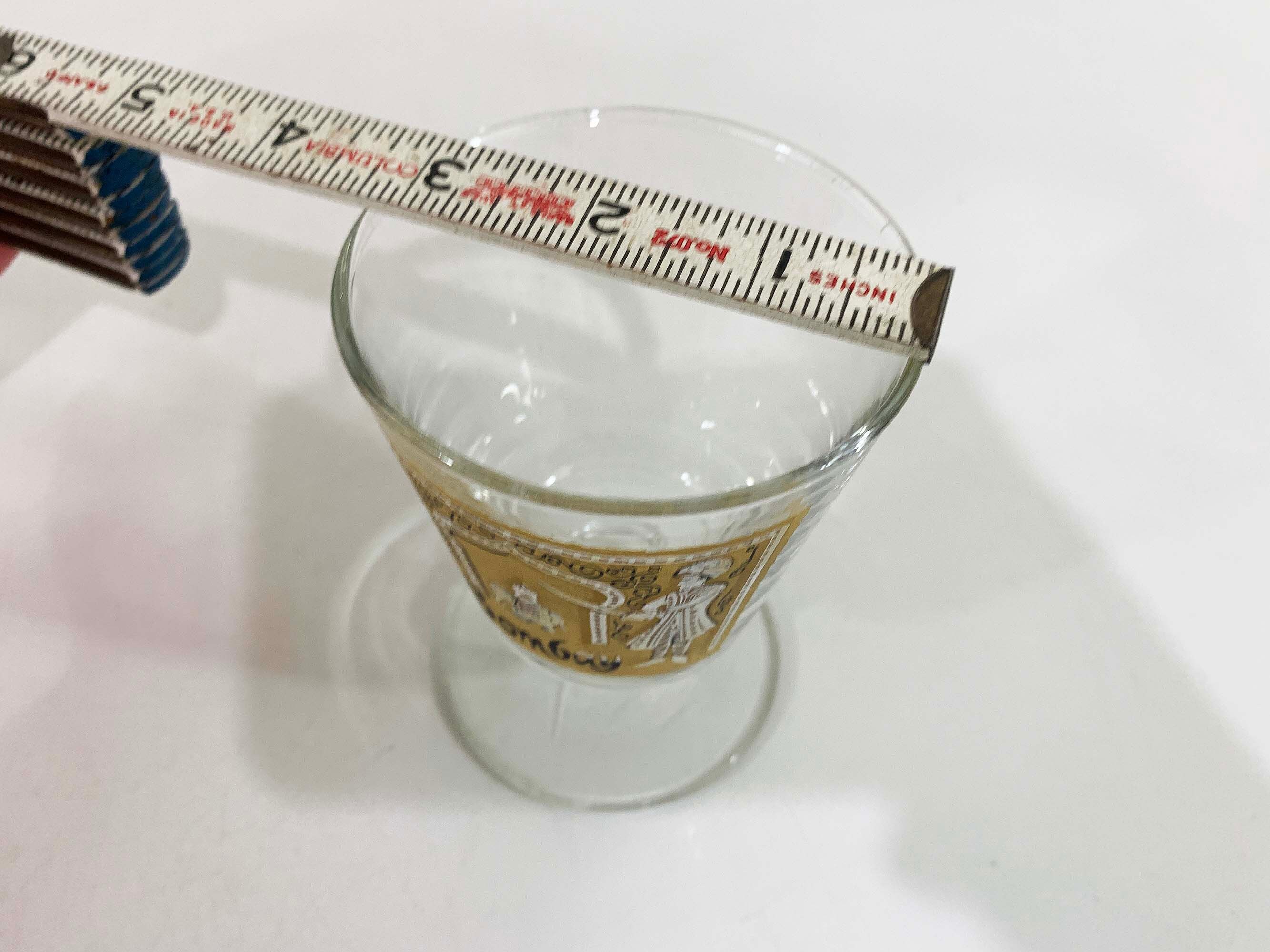 Vintage Libbey TWA Destination Cities Coupe Glass Mumbai Bombay Indian ...