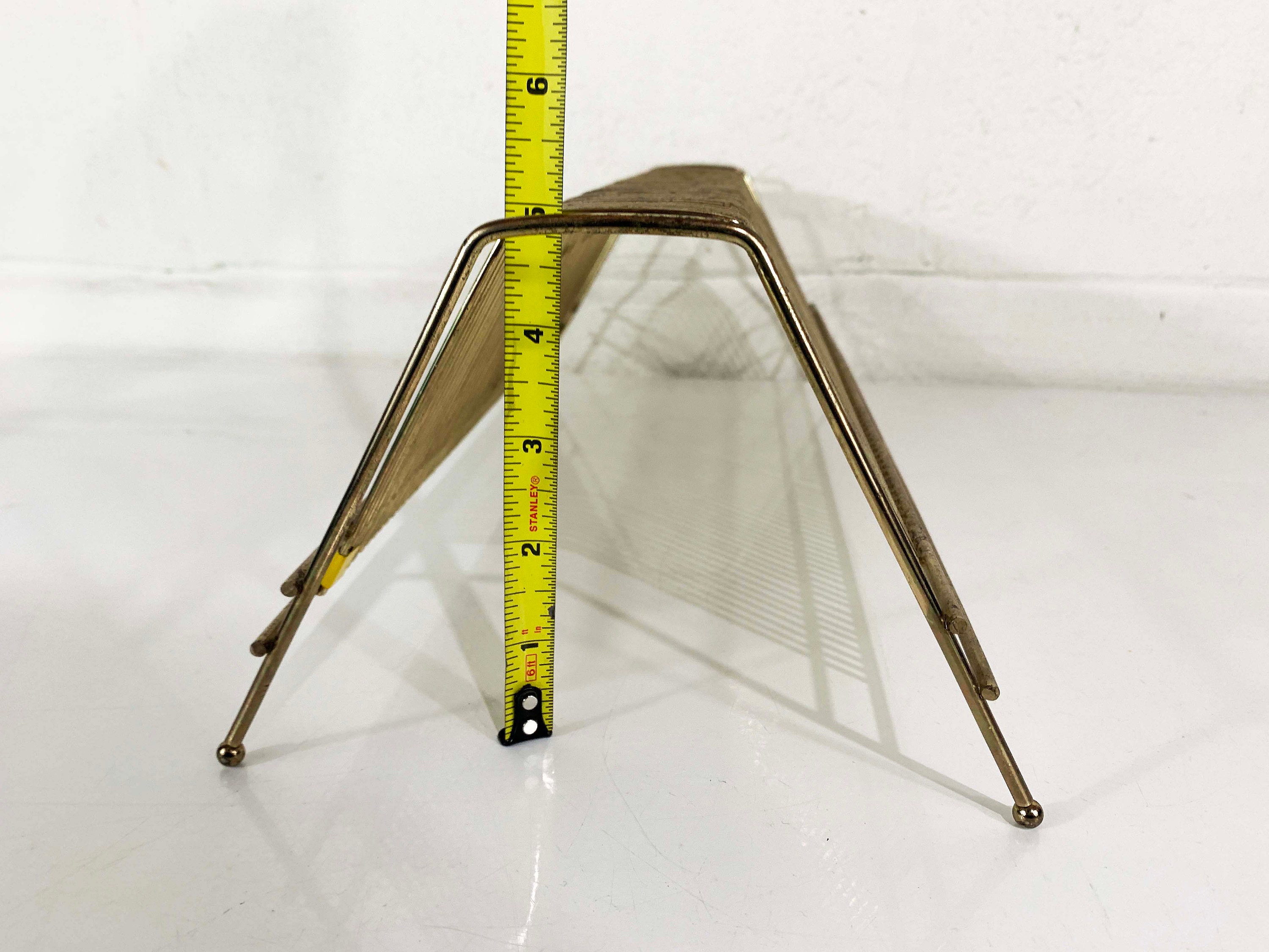 Vintage Record Stand 45 45RPM 7 Inch Holder MCM Storage Mid-Century ...