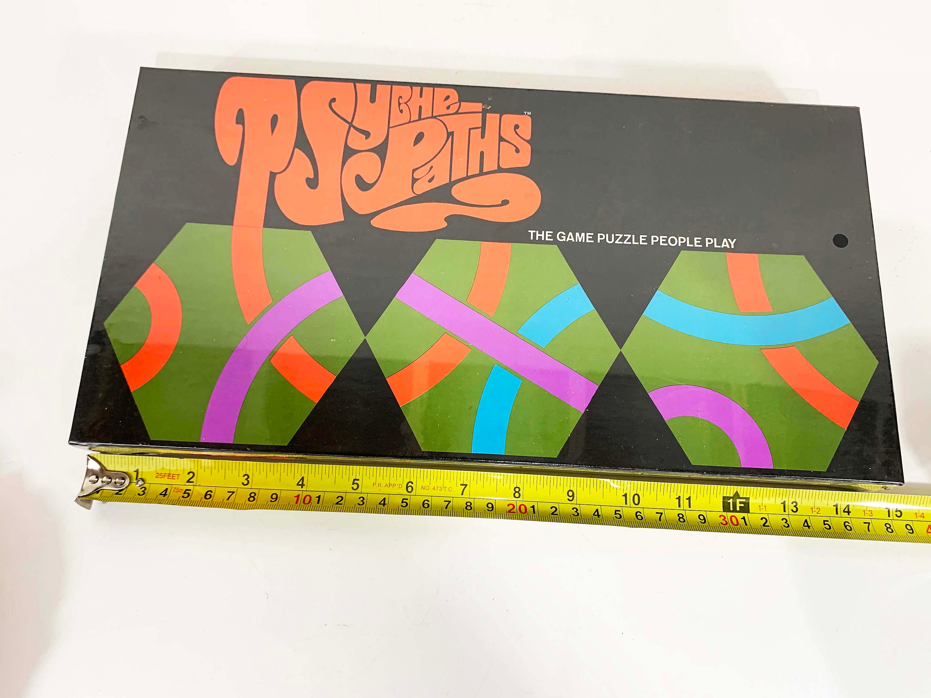 Vintage 1969 Psyche-Paths Puzzle Game Jigsaw Puzzle 60's Psychedelic ...