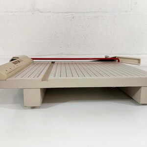 Vintage Utilitarian Boston Paper Cutter Desk 2612 Retro Office Crafts ...