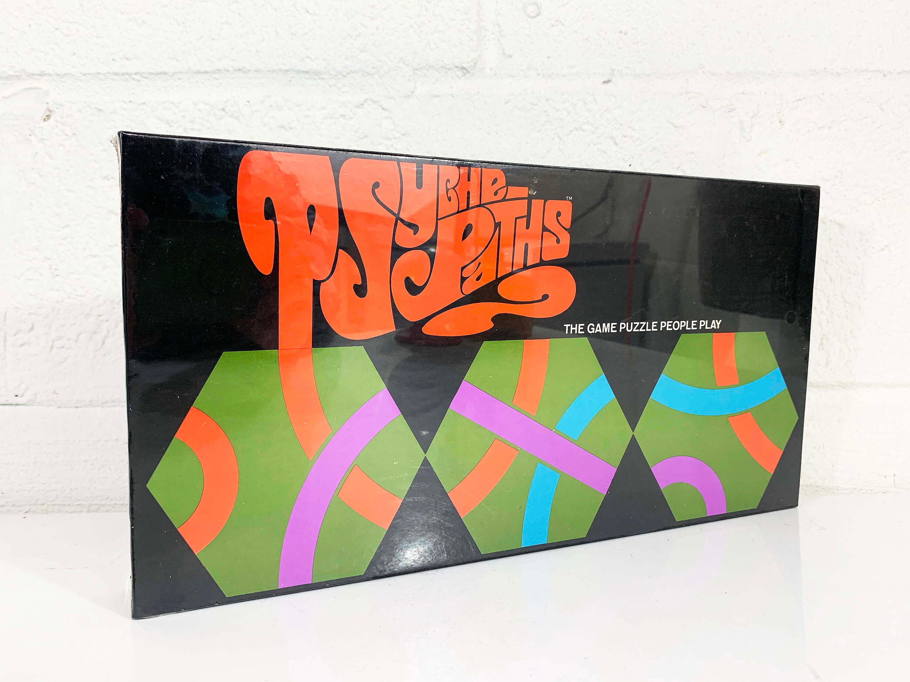 Vintage 1969 Psyche-Paths Puzzle Game Jigsaw Puzzle 60's Psychedelic ...