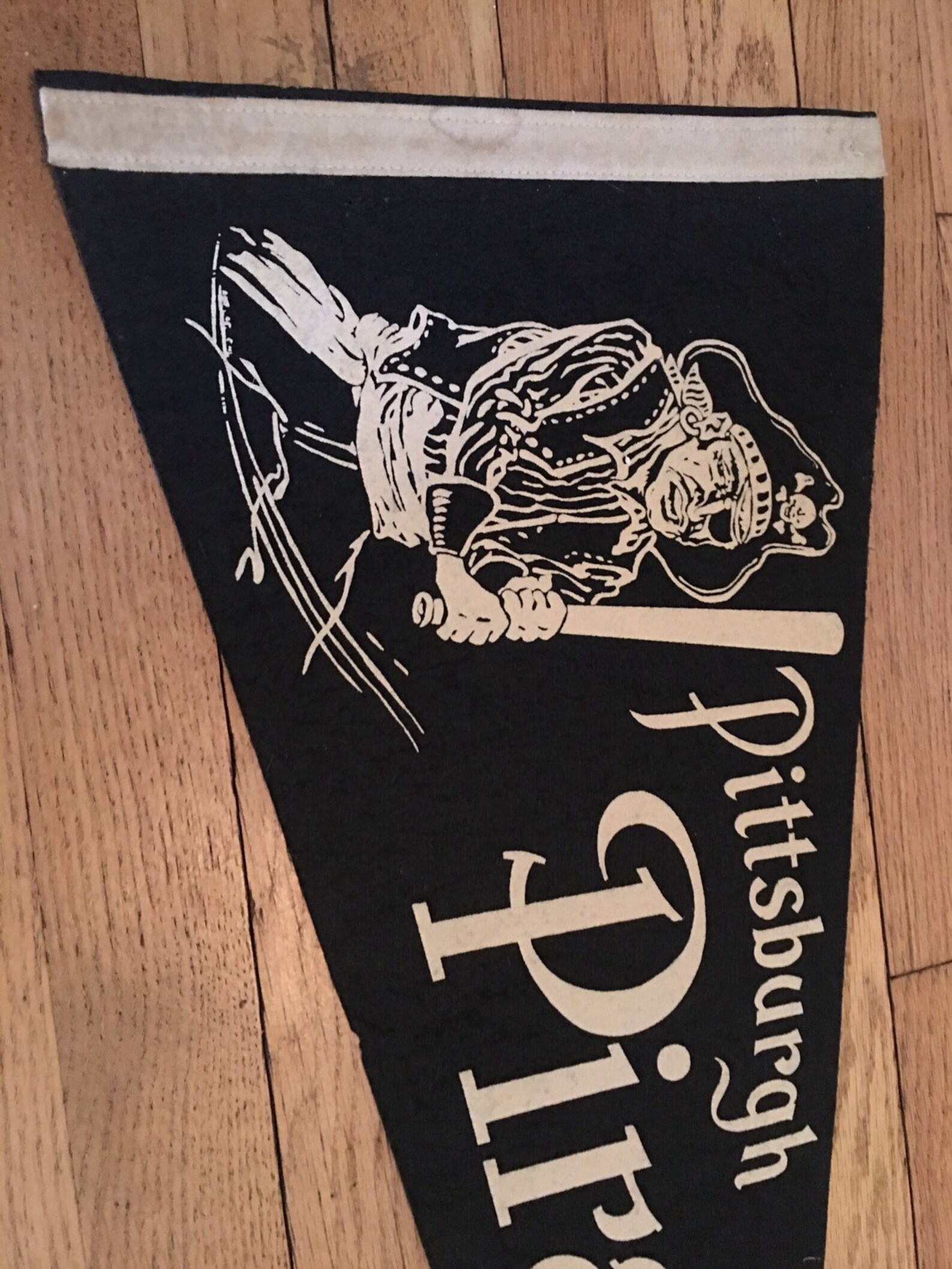 1960's Pittsburgh Pirates Pennant Baseball Mlb Vintage 11x29 Inches - Etsy
