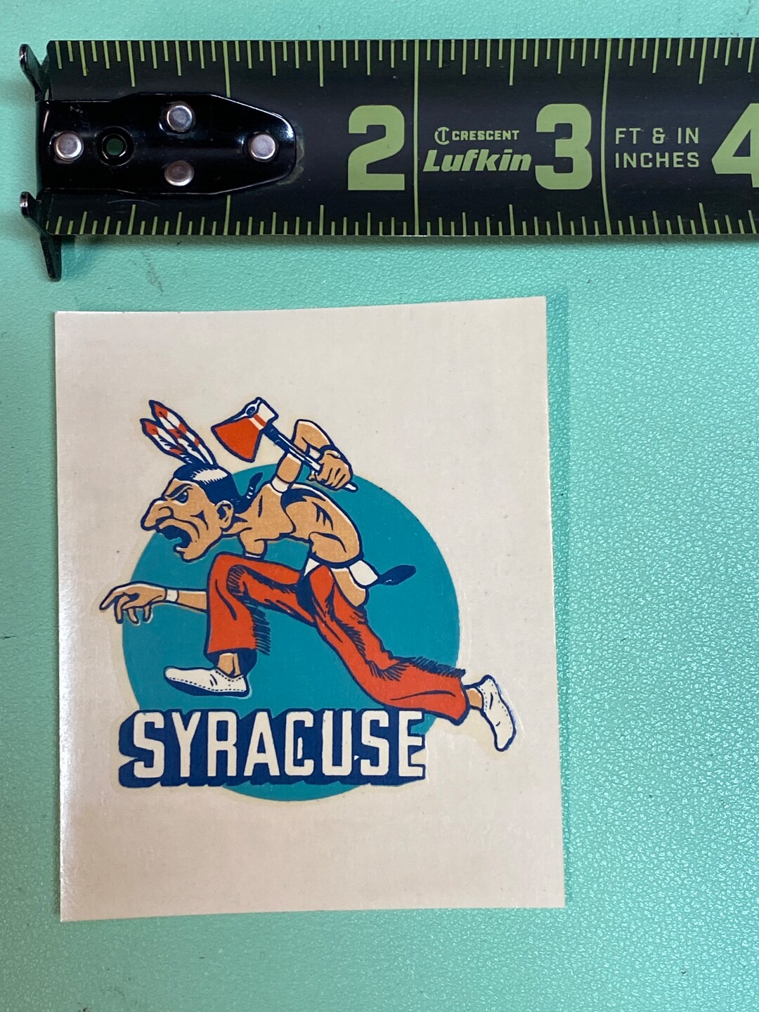 1950s Vintage Syracuse Orange 2.5x3 Inch Decal University - Etsy