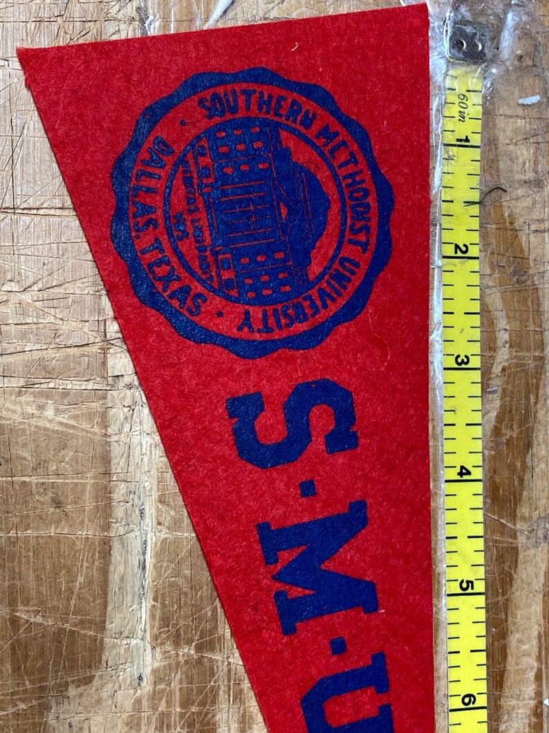 1950's Vintage Southern Methodist Mustangs smu College | Etsy