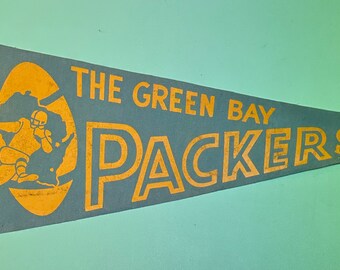 Vintage 1960s Minnesota Vikings NFL Football MINI Pennant Flag Banner ...