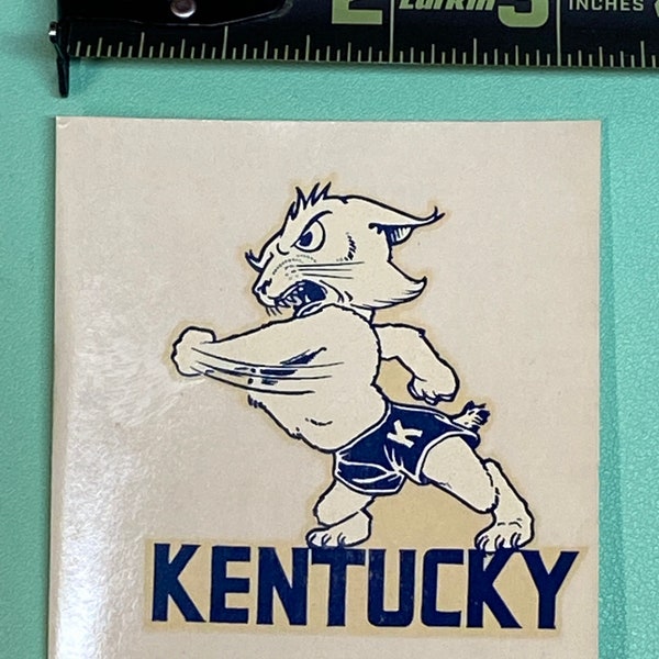 University of Kentucky Vintage Art - Etsy
