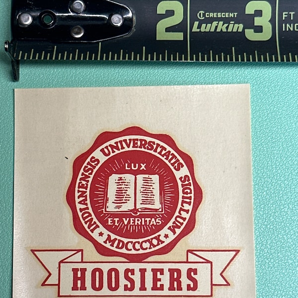 Indiana University Decal - Etsy
