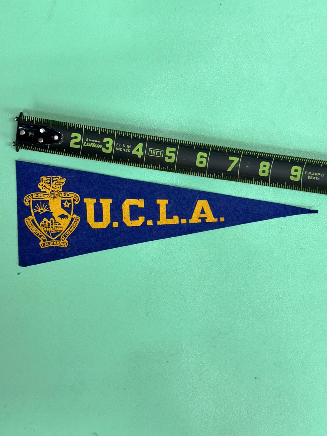 1950's Vintage UCLA Bruins California College University MINI Pennant ...