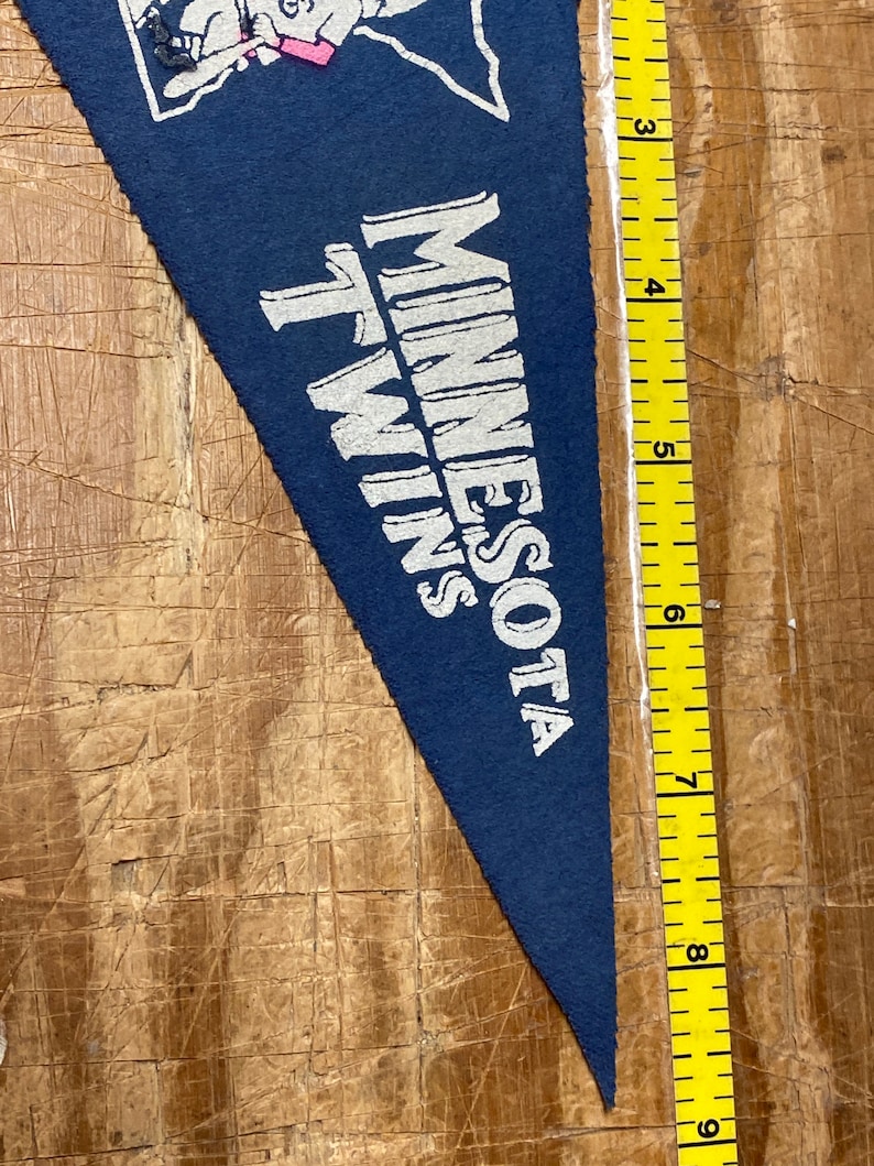 1960's Minnesota Twins MINI Pennant Baseball Mlb Vintage 4x8.5 Inches ...