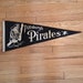 1960's Pittsburgh Pirates Pennant Baseball Mlb Vintage 11x29 Inches - Etsy