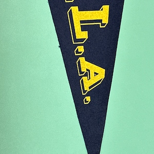 1960's Vintage UCLA Bruins California College University Pennant Flag ...