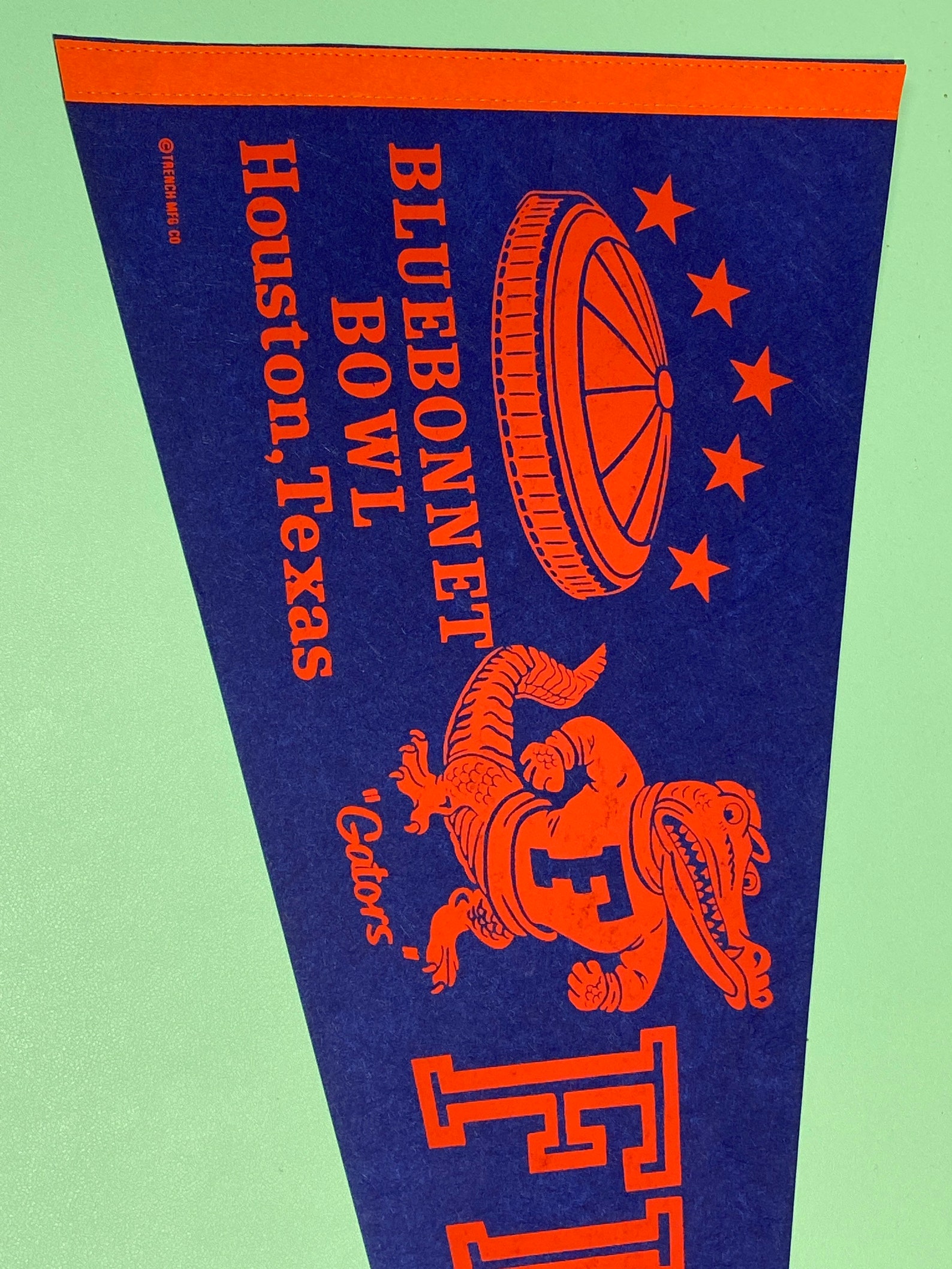 Vintage Florida Gator University Pennant 12x30 Football - Etsy