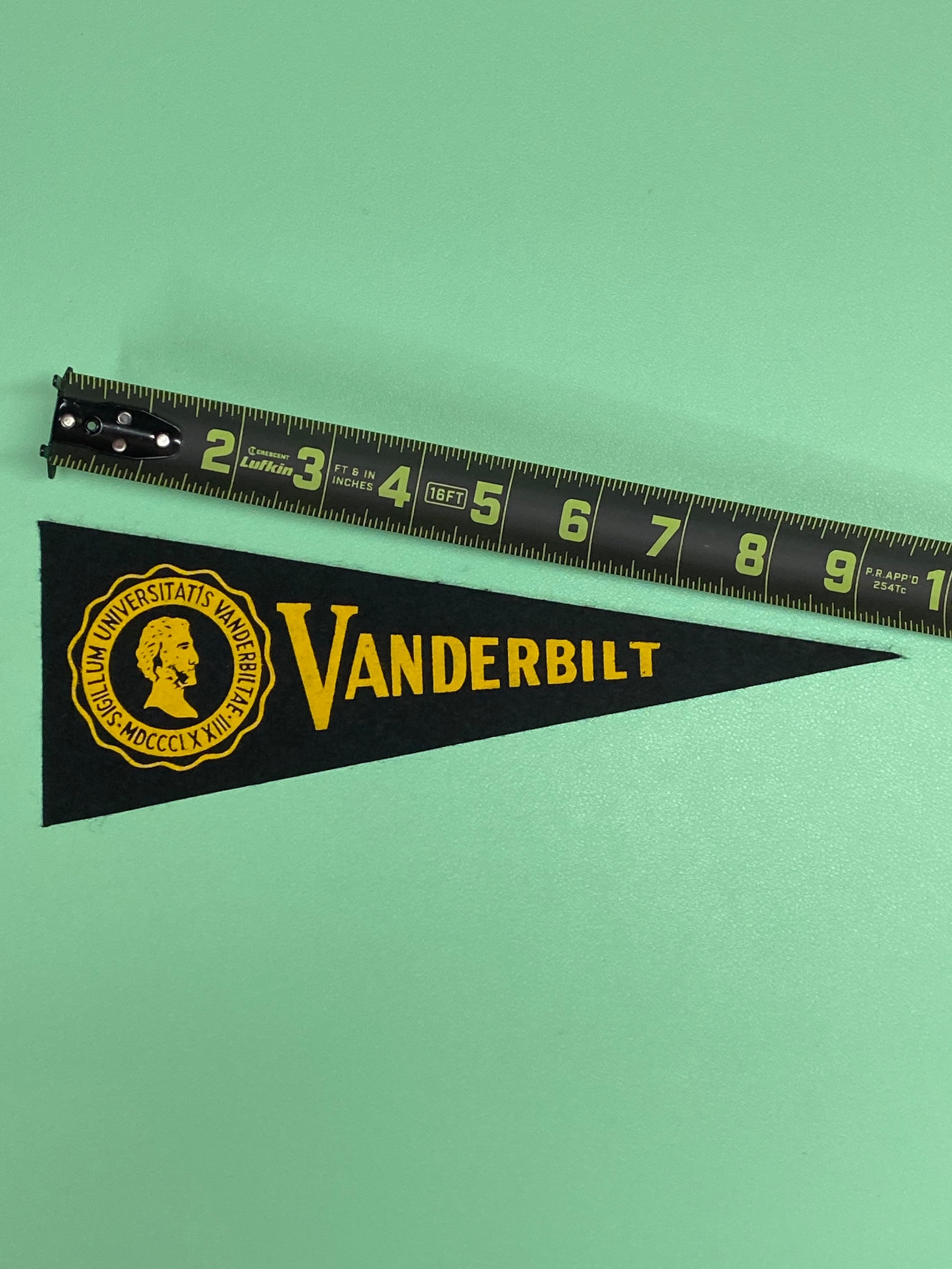 1950's Vintage Vanderbilt Commodores College University MINI Pennant ...