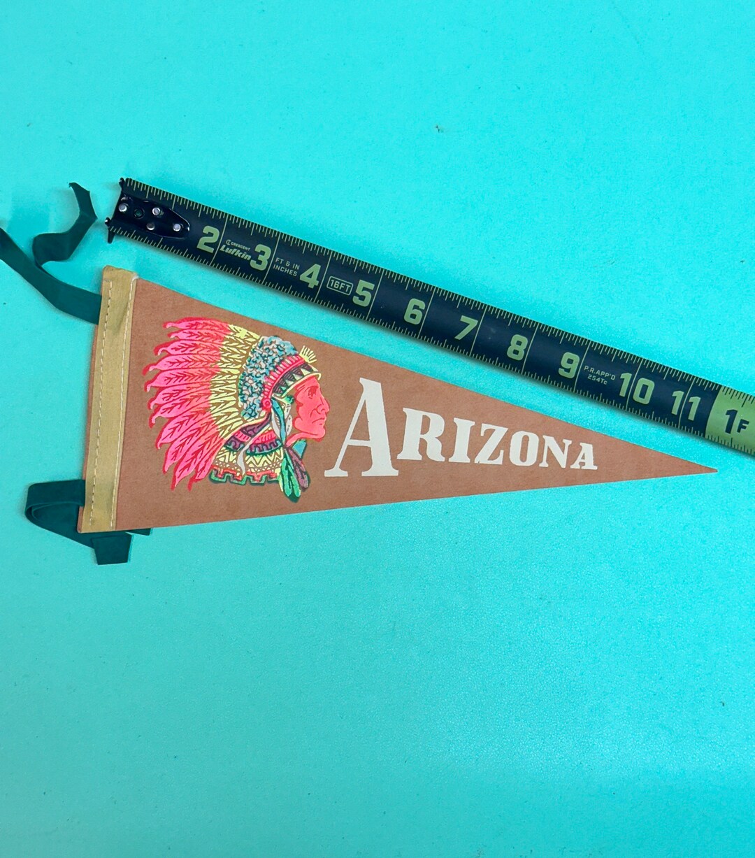 1970s Arizona Pennant Native American Vintage 5x11.5 Inches - Etsy