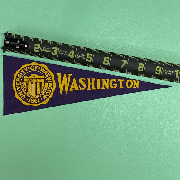 Washington Pennant Banner - Etsy