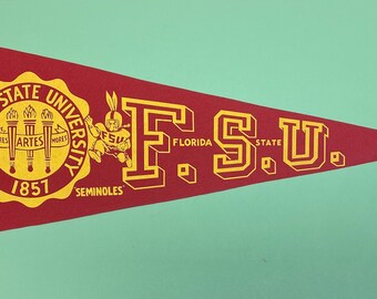 Vintage Fsu - Etsy