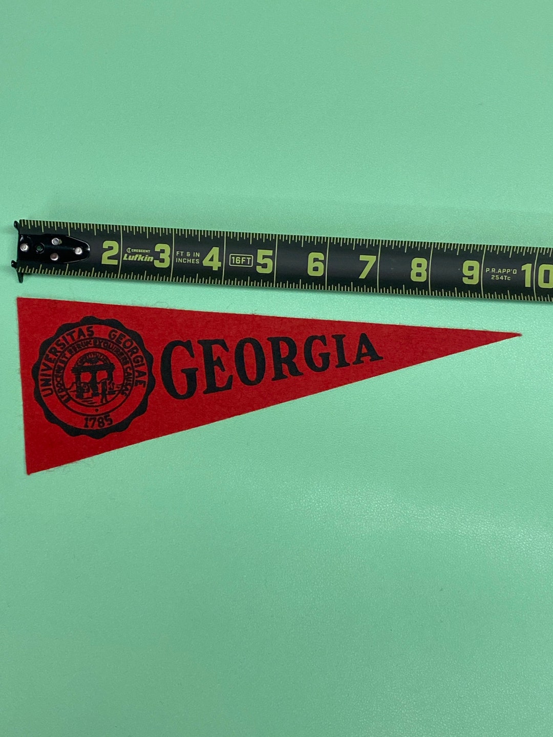 1950's Vintage Georgia Bulldogs College University MINI Pennant Flag ...