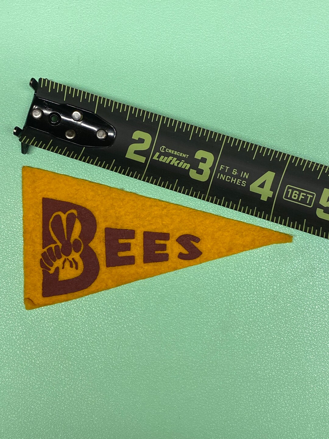 1930’s Boston Bees Mini Pennant Mlb Baseball 2.25x4.25 Massachusetts ...