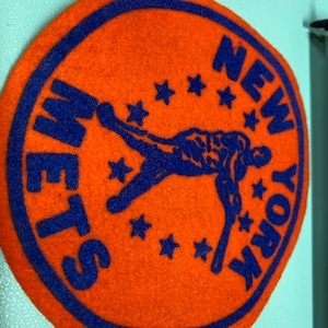 1960's NY New York Mets MINI Pennant Patch Baseball Mlb Vintage 5 ...