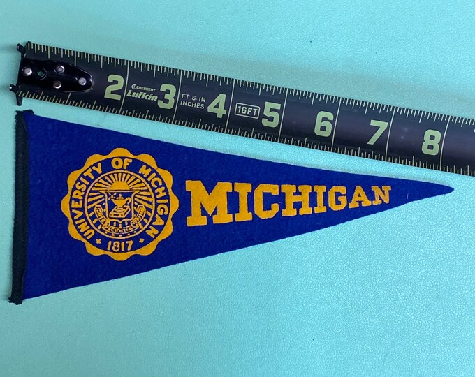 1950's Vintage Michigan Wolverines College University MINI - Etsy