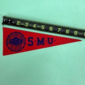 1950's Vintage Southern Methodist Mustangs Smu College University MINI ...