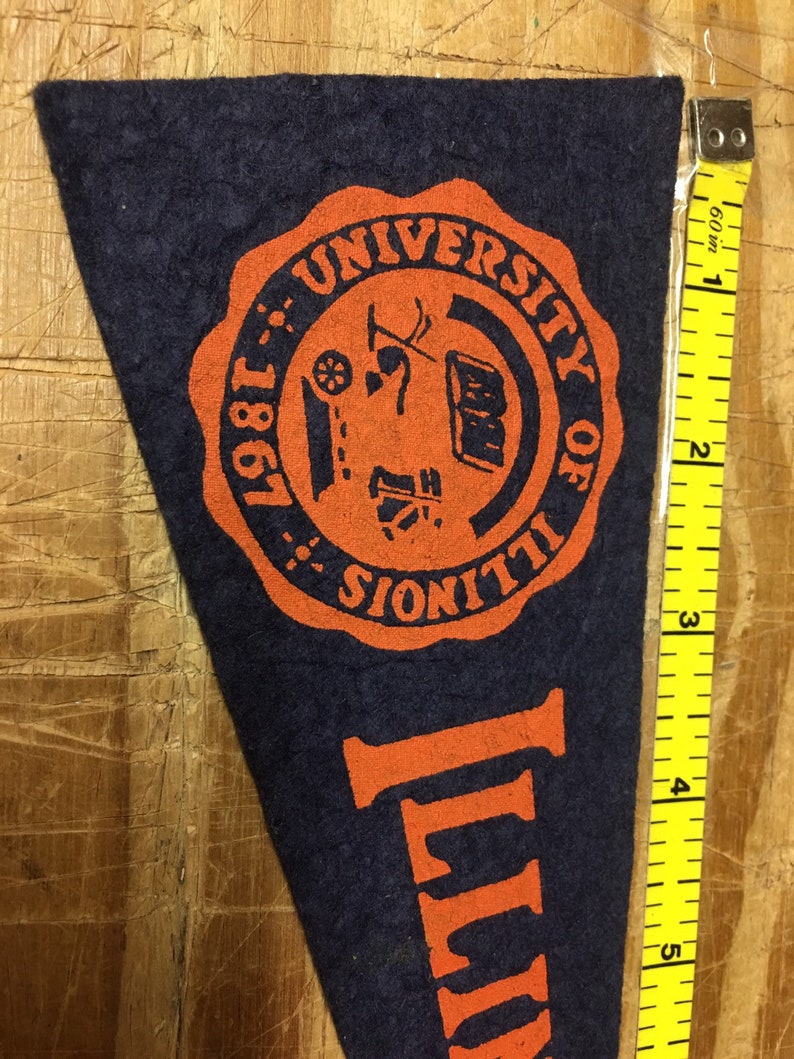 1950's Vintage Illinois fighting illini College University | Etsy
