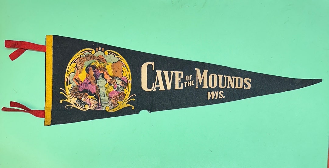 Vintage 1950's Old Cave of the Mounds Wisconsin Souvenir - Etsy
