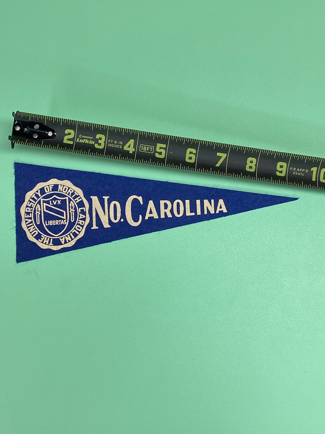 1950's Vintage North Carolina Tarheels College University MINI Pennant ...