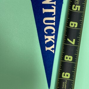 1950's Vintage Kentucky Wildcats College University MINI Pennant Flag ...