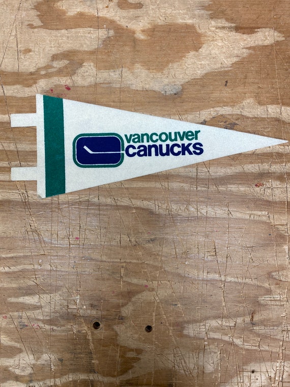 Vintage Vancouver Canucks Canada NHL Hockey MINI Pennant Flag - Etsy