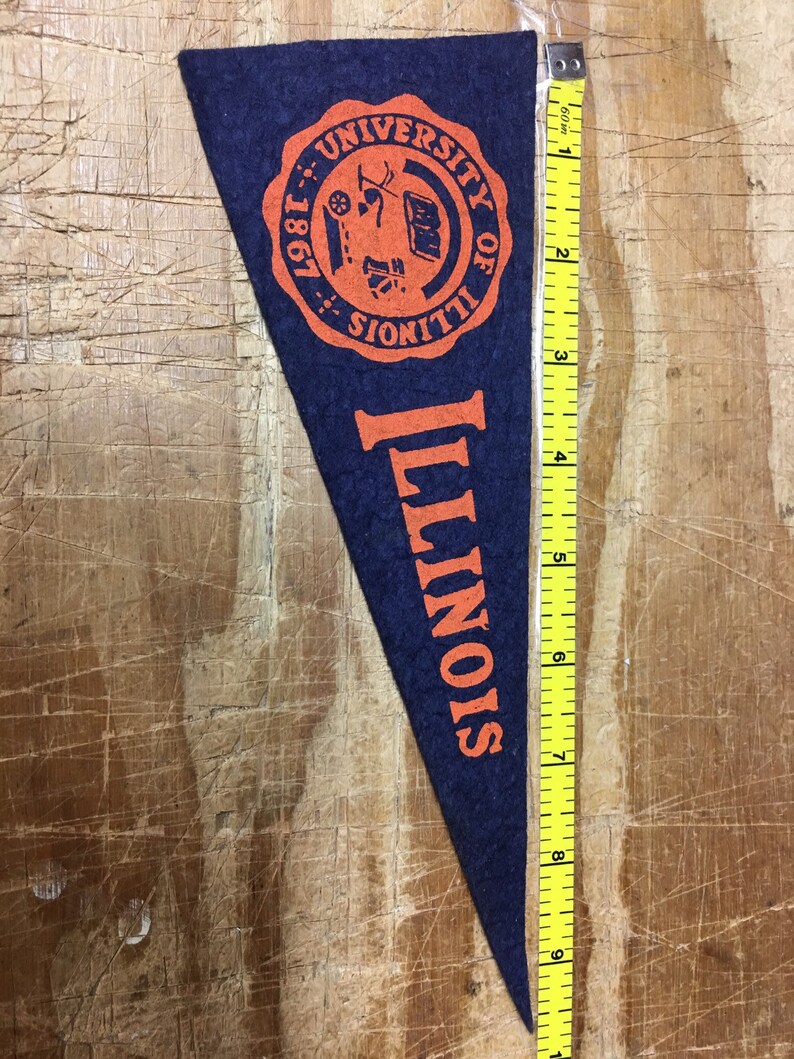 1950's Vintage Illinois fighting illini College University | Etsy