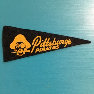 1950's Vintage Pittsburgh Pirates Baseball Mini Pennant - Etsy