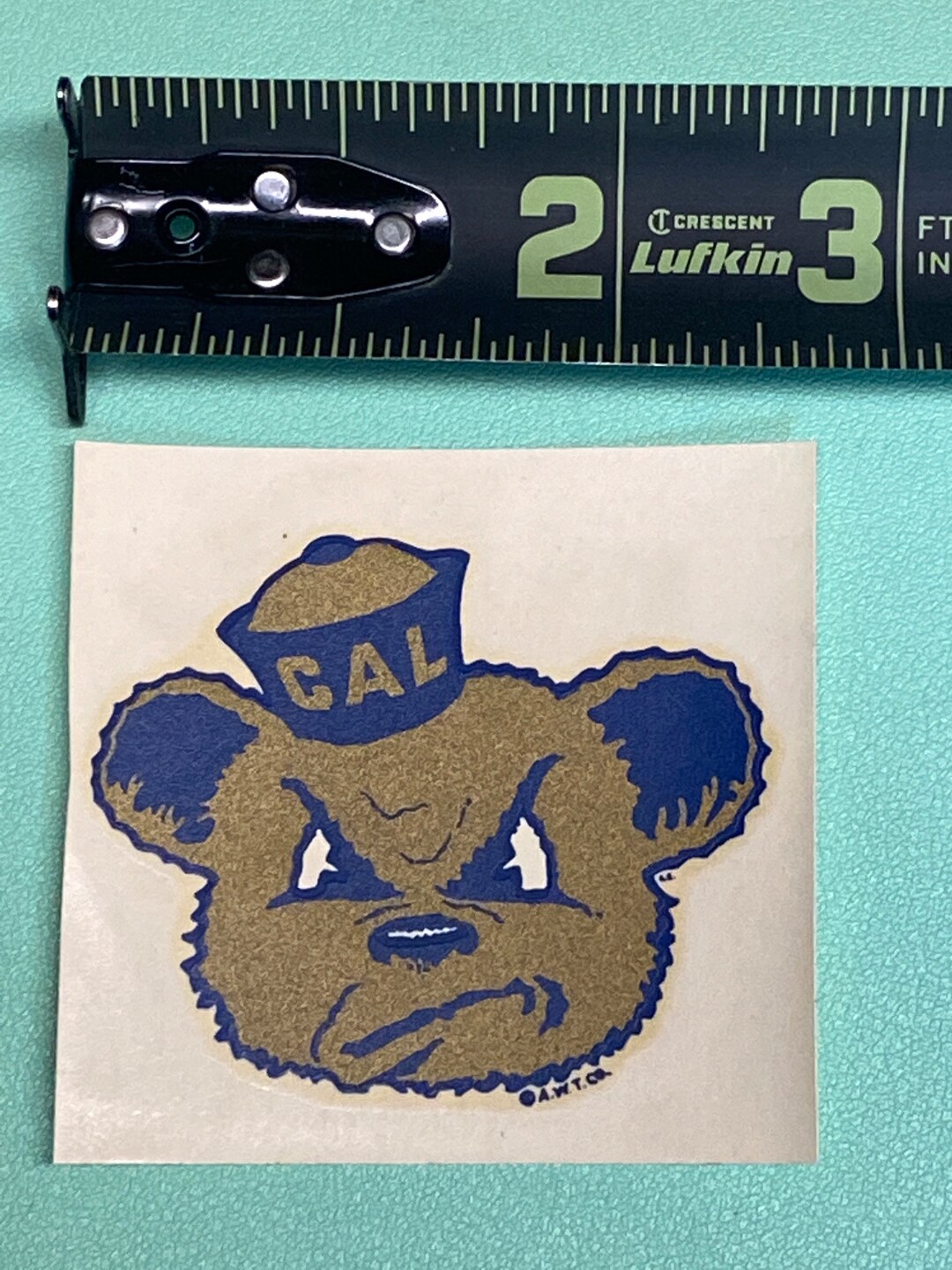 1950s Vintage California Golden Bears Berkeley Los Angeles 2.75 Inch ...