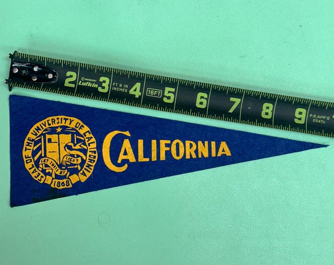 1950's Vintage California Berkeley Bears College University MINI ...