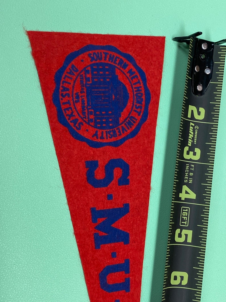 1950's Vintage Southern Methodist Mustangs smu College | Etsy