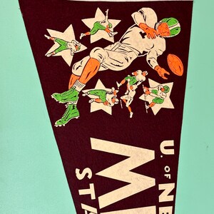 1960’s New Mexico State Aggies Football University Pennant 11.5x29 - Etsy