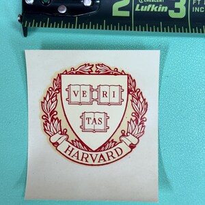Vintage 1950s Harvard Crimson Ivy League University Decal 2.75 In - Etsy