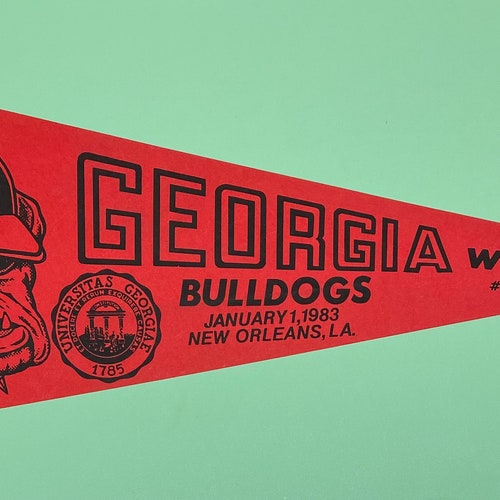 1950's Vintage Georgia Bulldogs College University MINI - Etsy