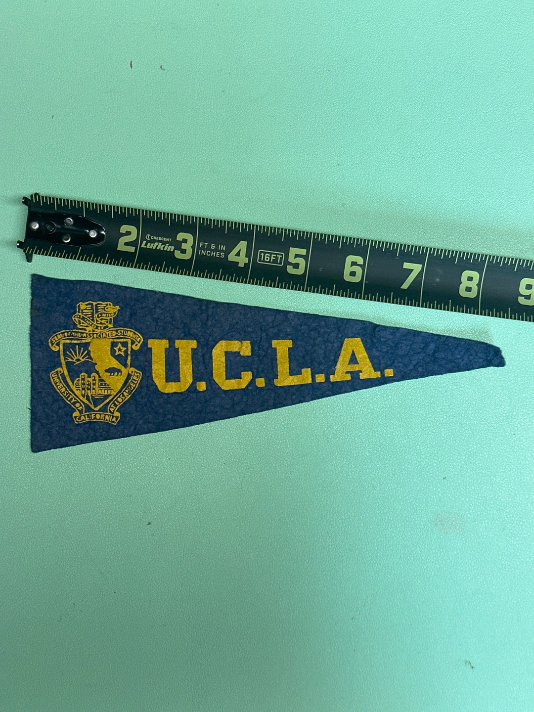 DAMAGED 1950's Vintage UCLA Bruins California College University MINI ...
