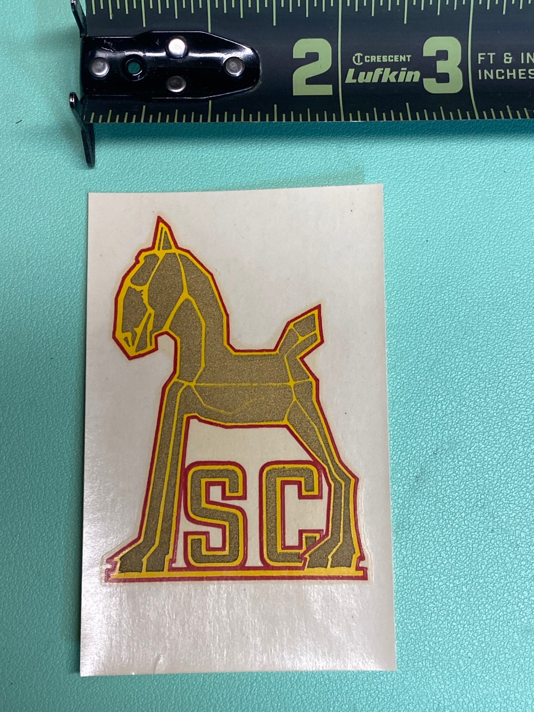 1950s Vintage USC Southern California Trojans University 2.5x3.75 Inch ...