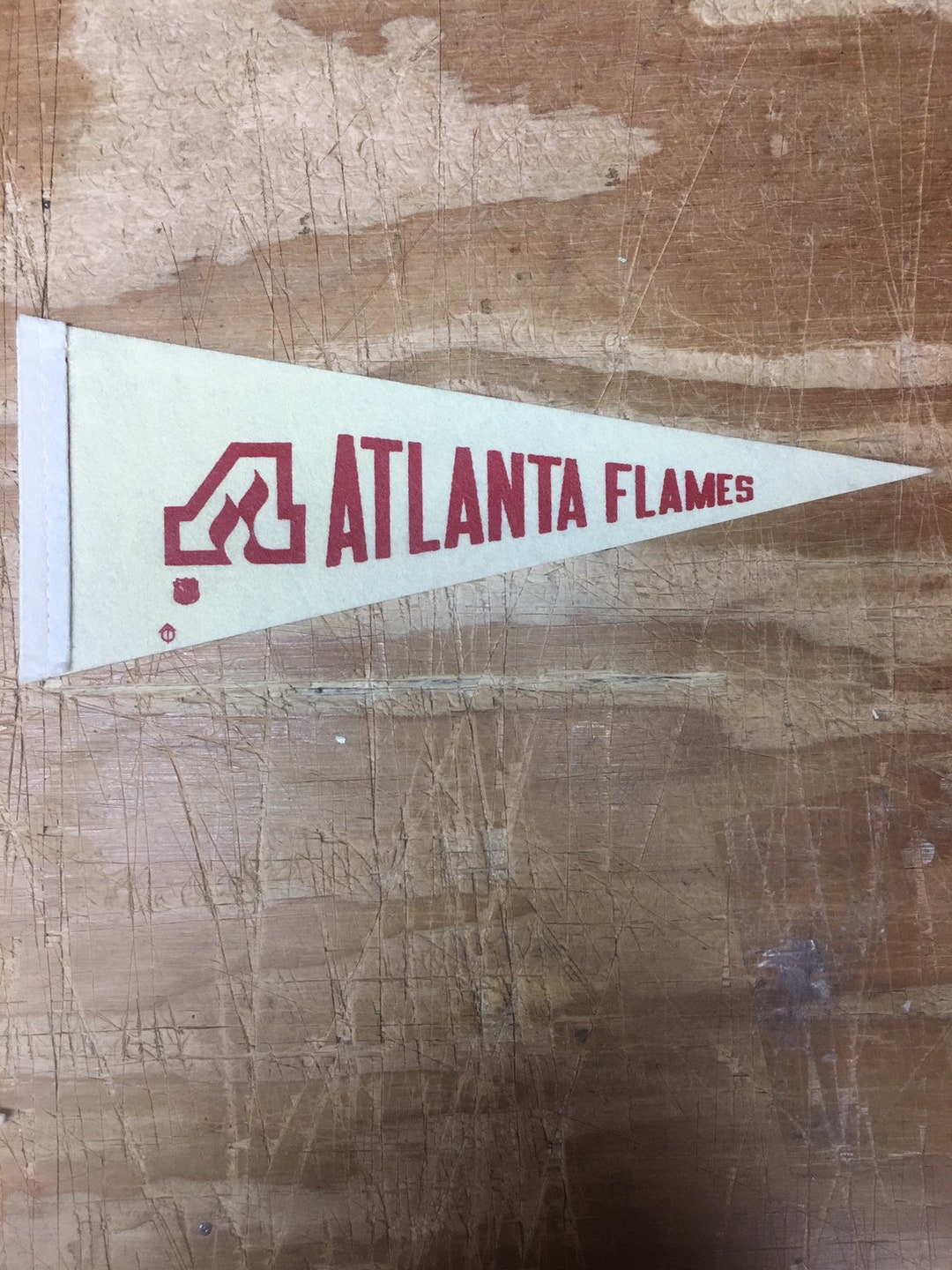 Vintage Atlanta Flames NHL Hockey MINI Pennant Flag Banner 4x9.75 ...