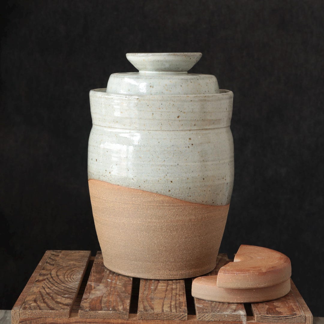 Fermentation Crock 3qt - Etsy